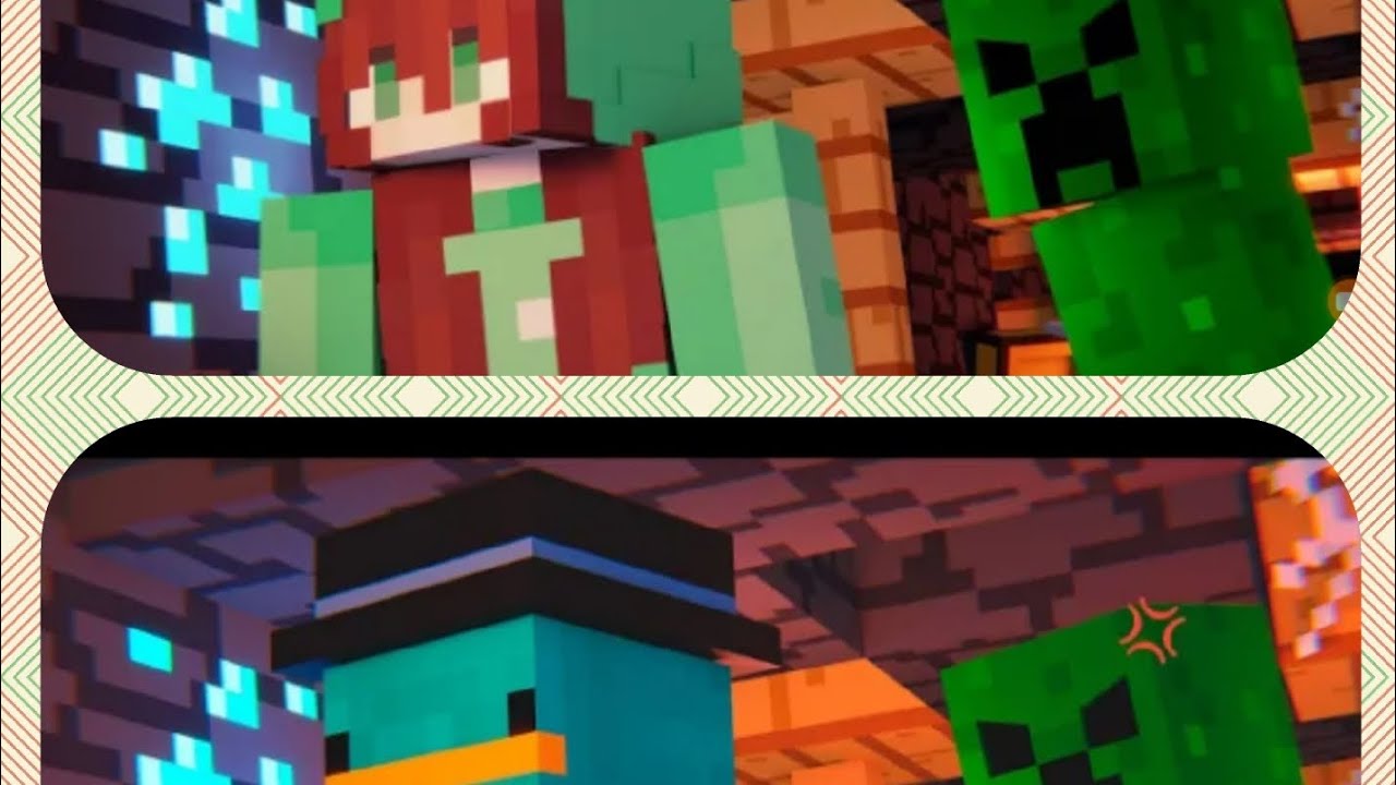 Un creeper explotó its sara VS Un creeper explotó xturbo - YouTube