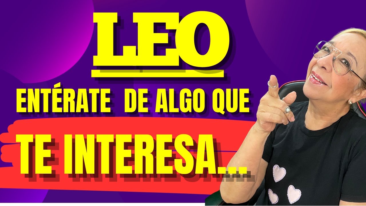 LEO! WOW! Ni te espera esta POSIBILIDAD! PERO MIRA DE QUE SE TRATA ...