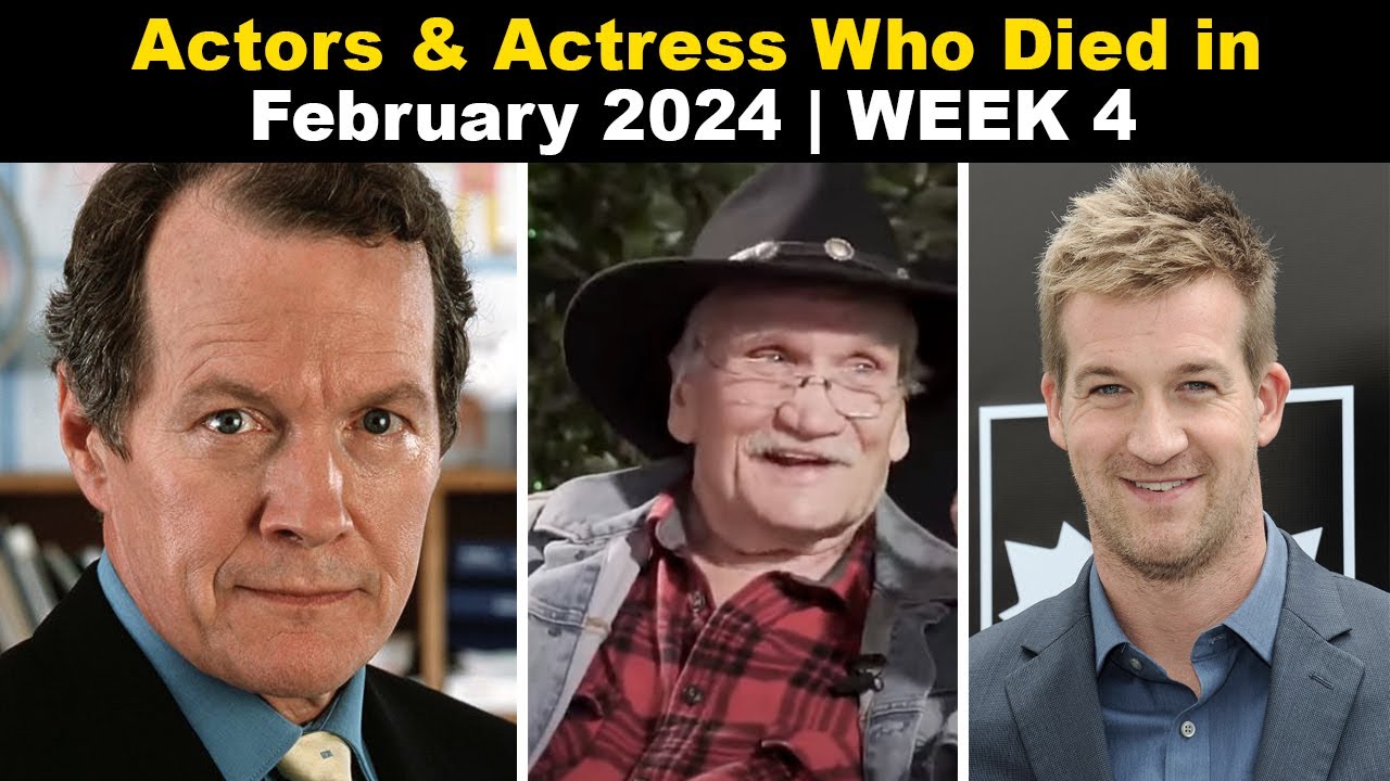 Celebrities Who Died in 2024 | Actors We Lost in 2024 - YouTube