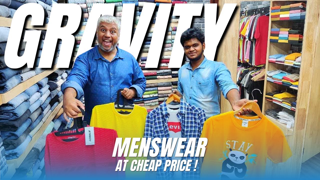 Menswear at CHEAP PRICE! Gravity Men's Wear - YouTube