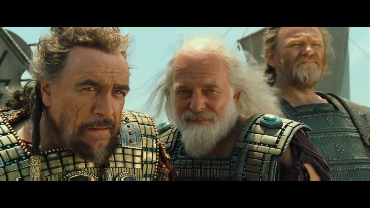 Troy:Beach Battle Achilles leads myrmidons - YouTube