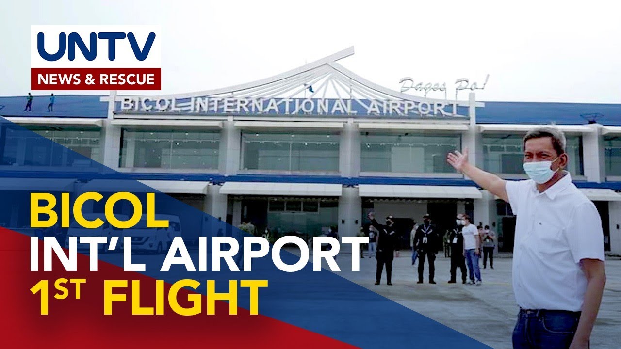 First flight sa Bicol International Airport, uumpisahan sa October 7 ...