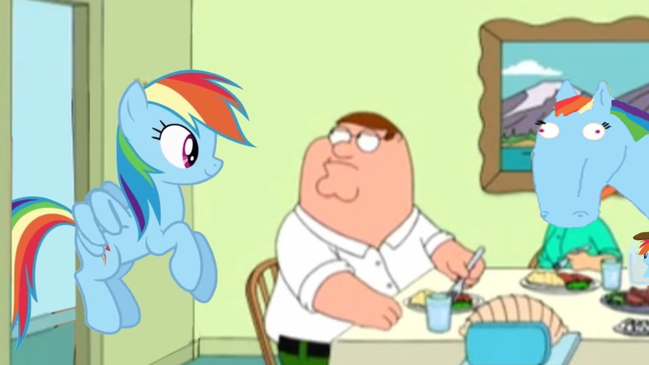 Peter the Rainbow Dash is here - YouTube