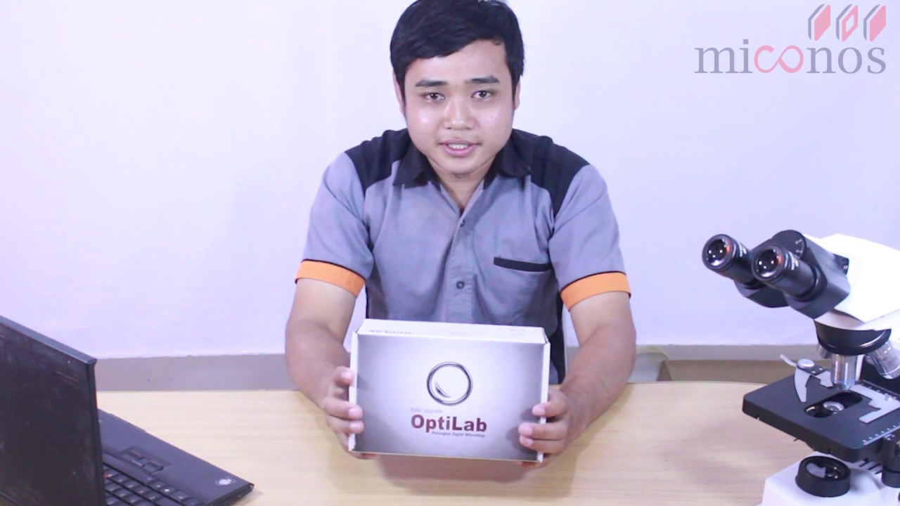 Unboxing kamera Mikroskop Optilab Advance by PT Miconos - YouTube
