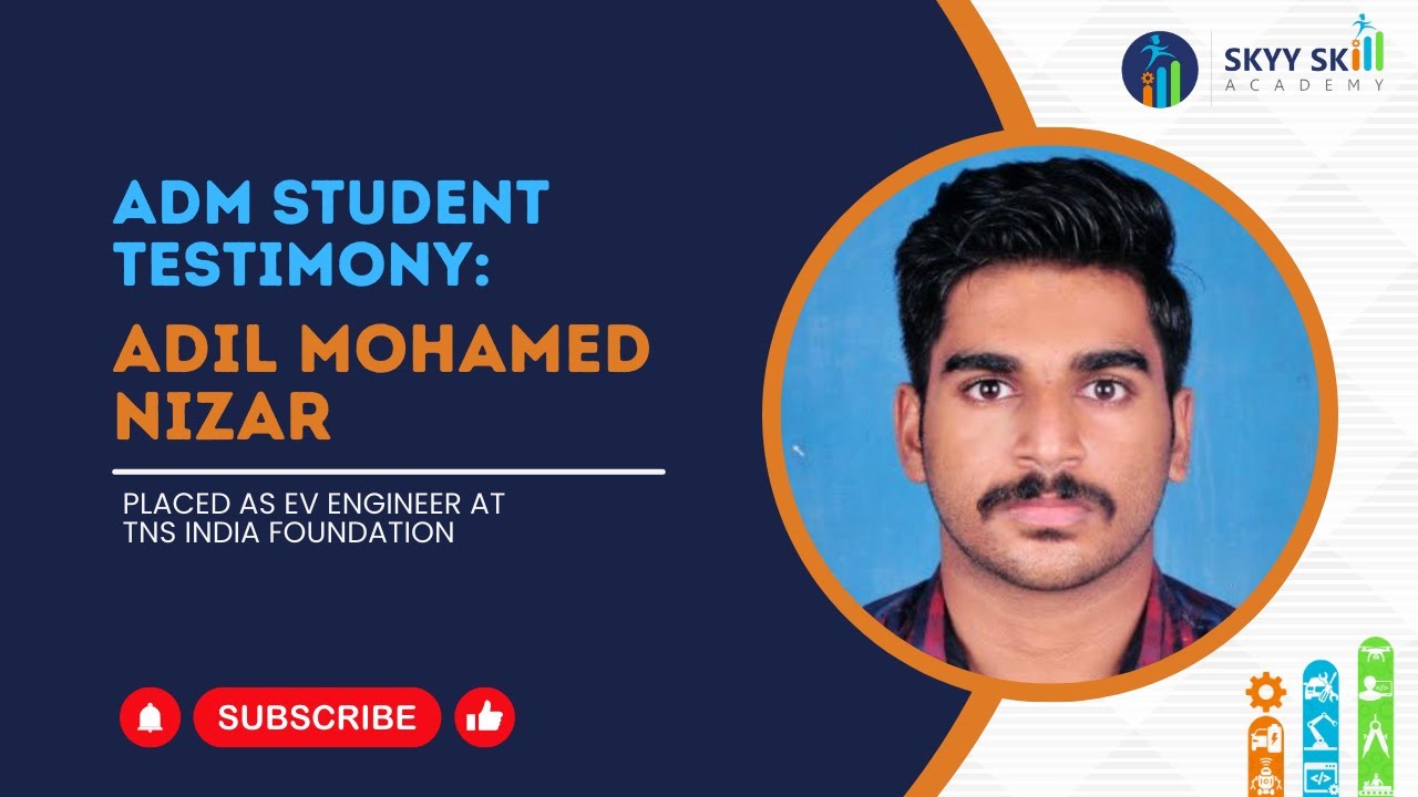 Testimony video of Adil Mohamed Nizar | Placed at TNS India Foundation ...