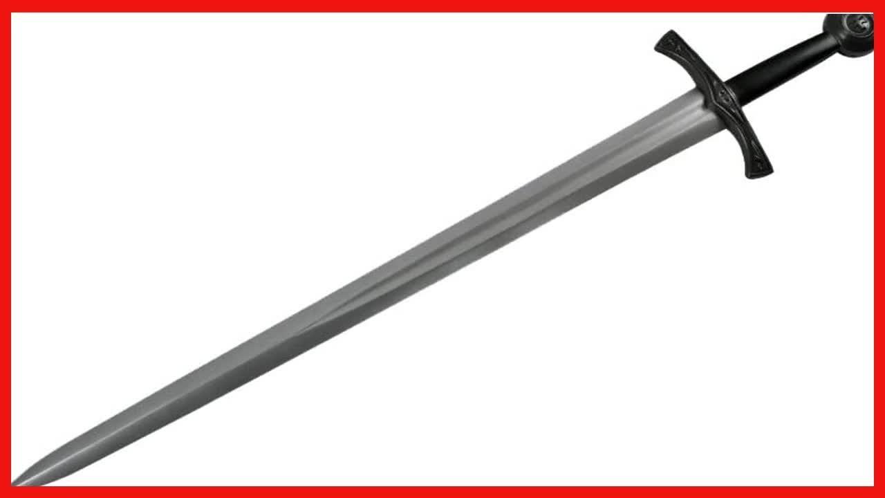Hero's Edge G-JS101 Foam Excalibur Sword, 28" - YouTube