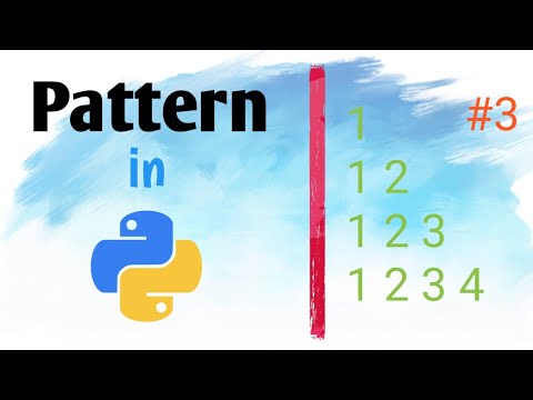 Pattern in Python #3 || Understand concept | #programming# ...