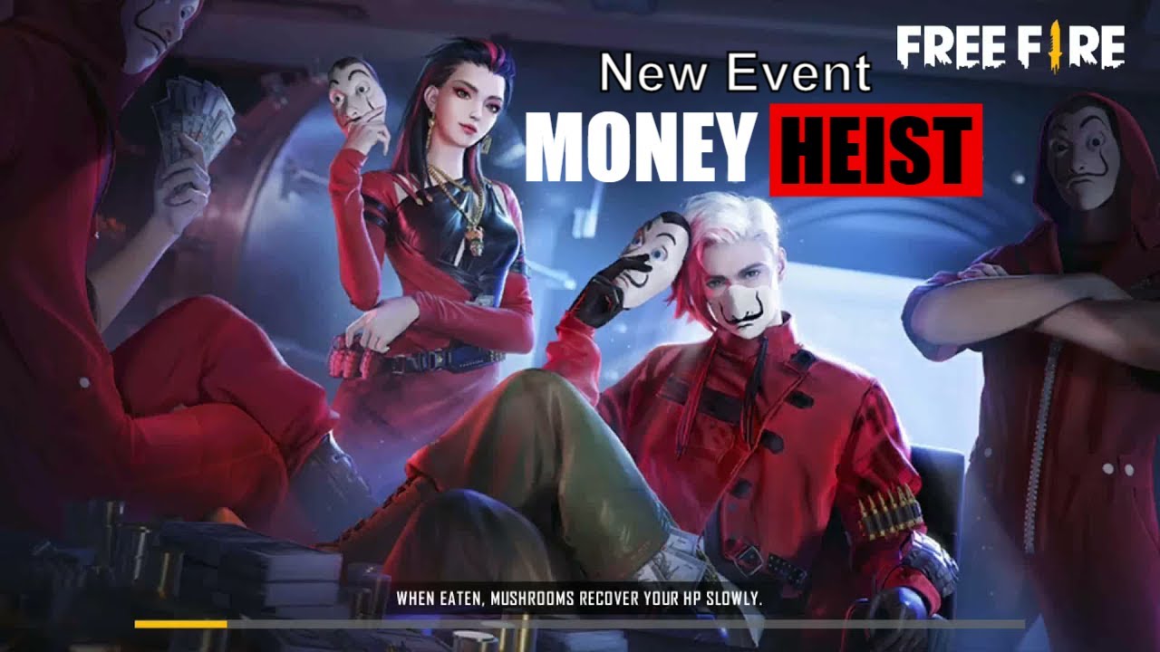 Free Fire Money Heist Event | Free Fire New Update | New Event Free ...