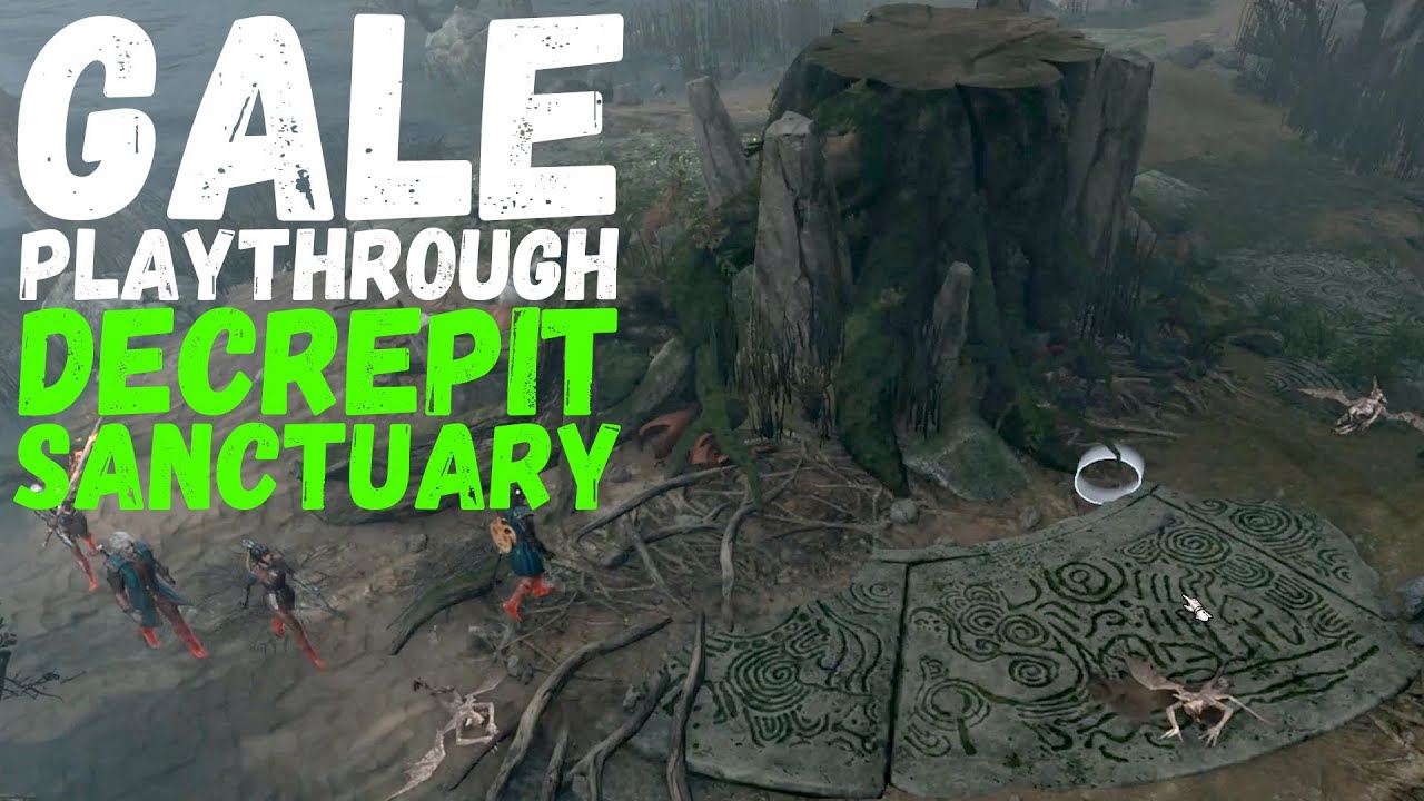 Baldur's Gate 3 Gale Playthrough Part 6 | Decrepit Sanctuary | Gale ...