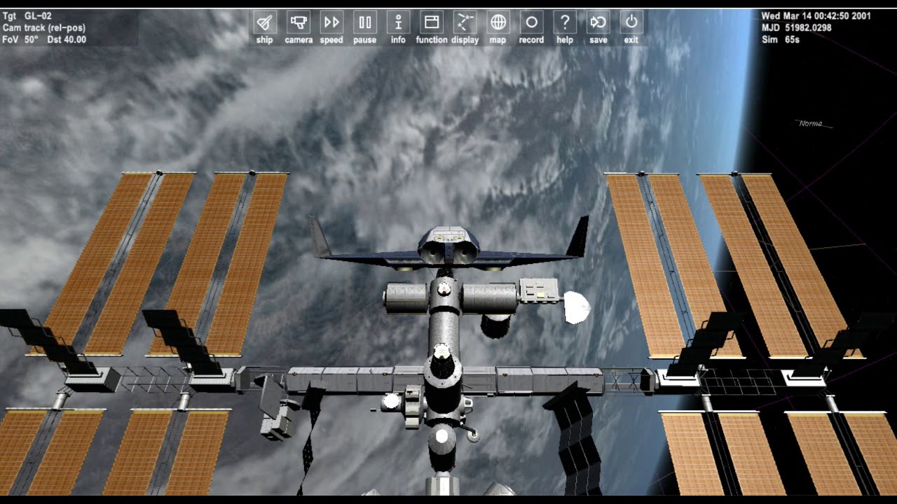 Undocking ISS - The Right Stuff - YouTube