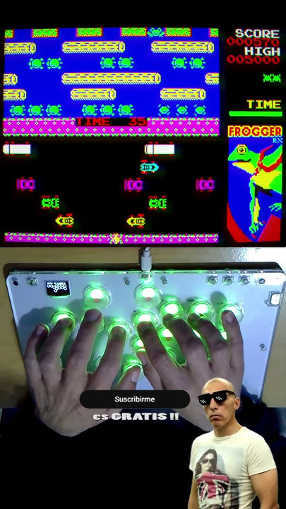 Frogger RX zx spectrum 48k / 128k (Experiencias con Nostalgia 8 bits) ARCADE #gaming Gameplay ...