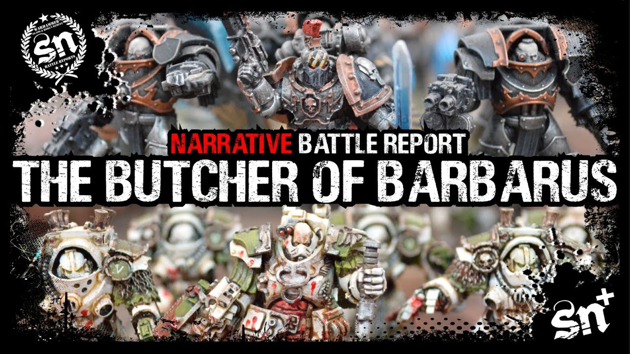 *ZONE MORTALIS* The Butcher of Barbarus- Horus Heresy (Narrative Battle ...