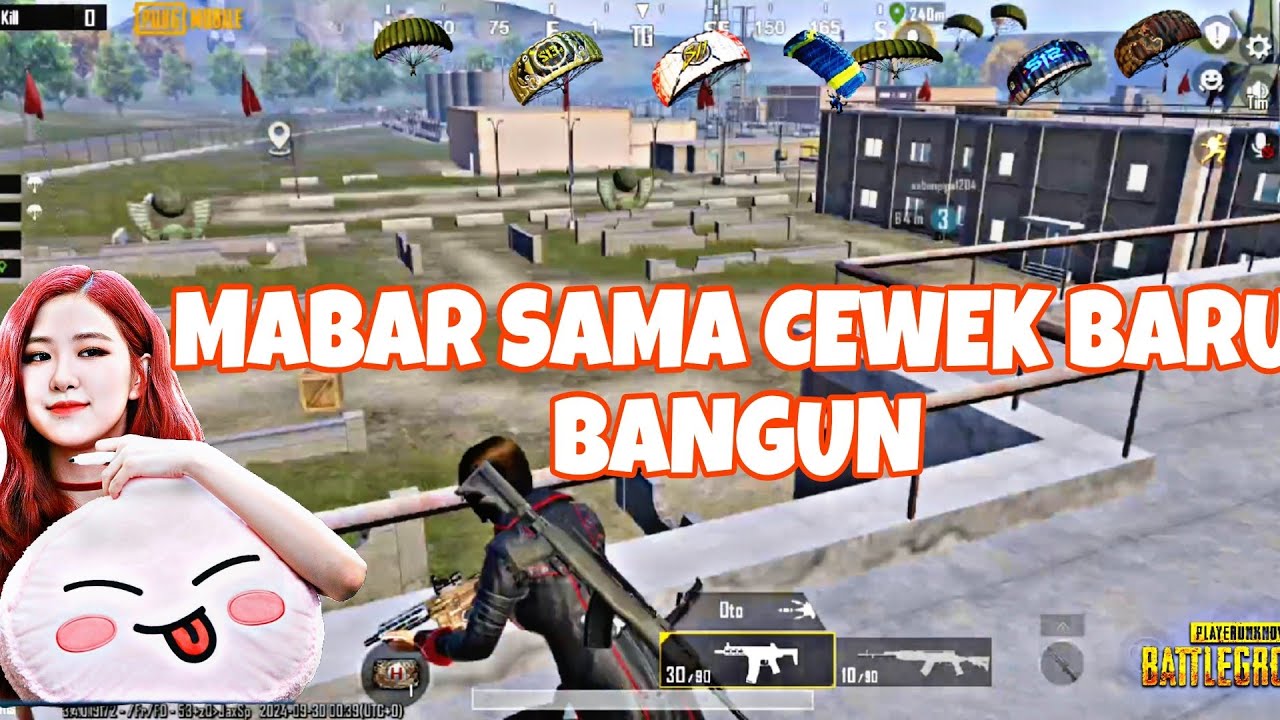 Mabar sama cewek baru bangun belum masak pula 😂😂 Bawa dia ke chicken pubg mobile indonesia - YouTube