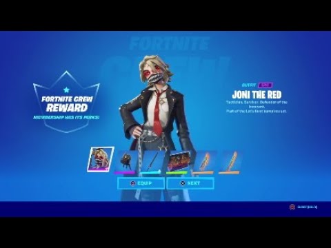 Fortnite Item Shop *NEW* Joni The Red Set! [ November 30th, 2022 ...