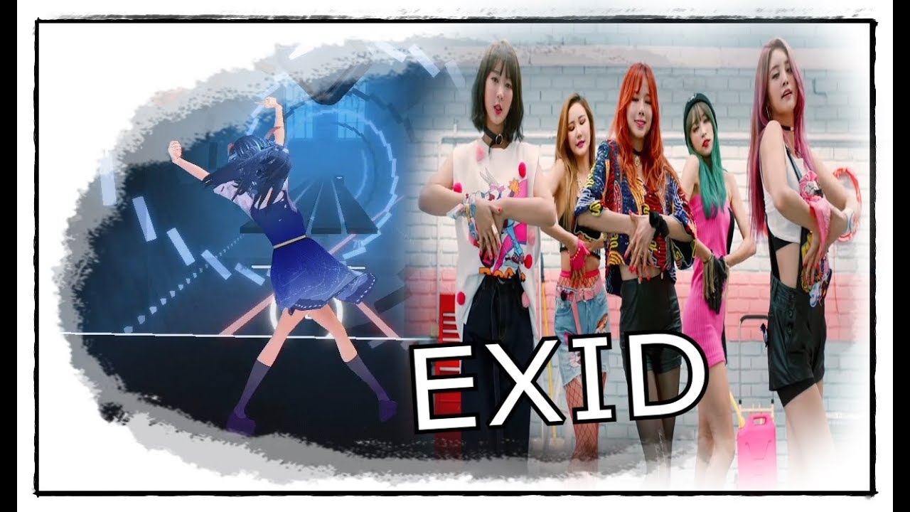 [비트세이버] EXID - HOT PINK '핫핑크' | 풀트래킹 댄스 - YouTube