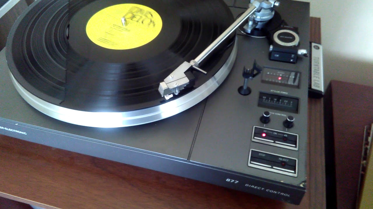 Philips 877 Direct Control turntable / tocadiscos - YouTube
