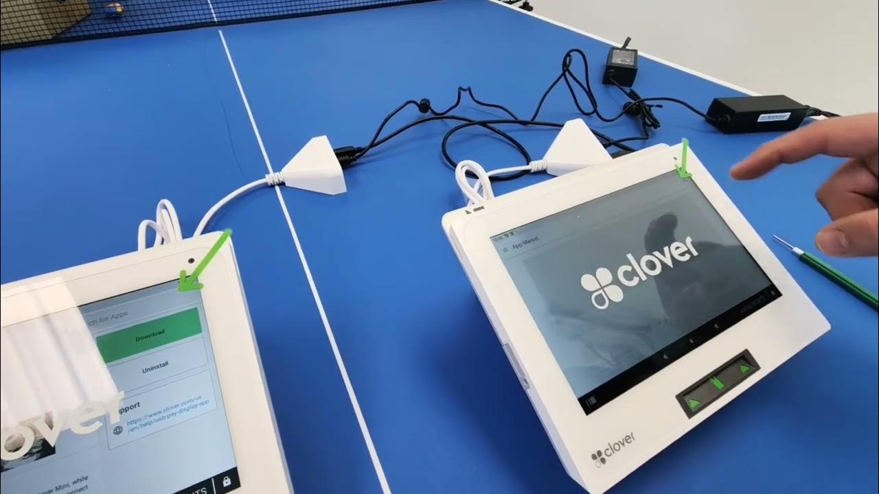 HOW TO CONNECT CLOVER MINI TO MINI VIA USB CABLE - YouTube