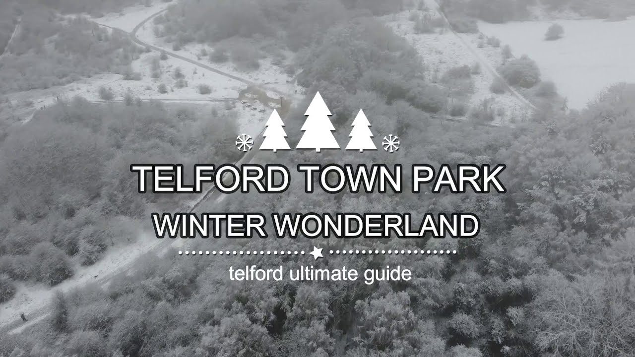 Telford Town Park - Winter Wonderland by Telford Ultimate Guide - YouTube