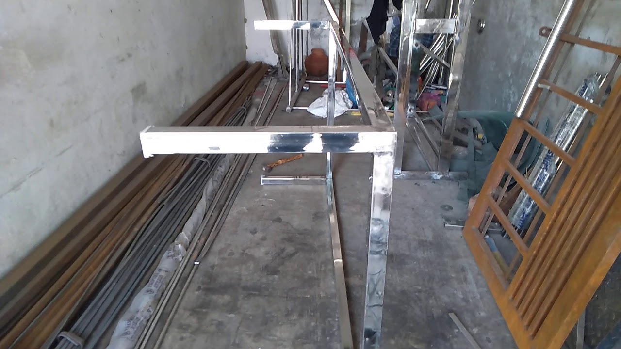 Steel ki चारपाई new design - YouTube