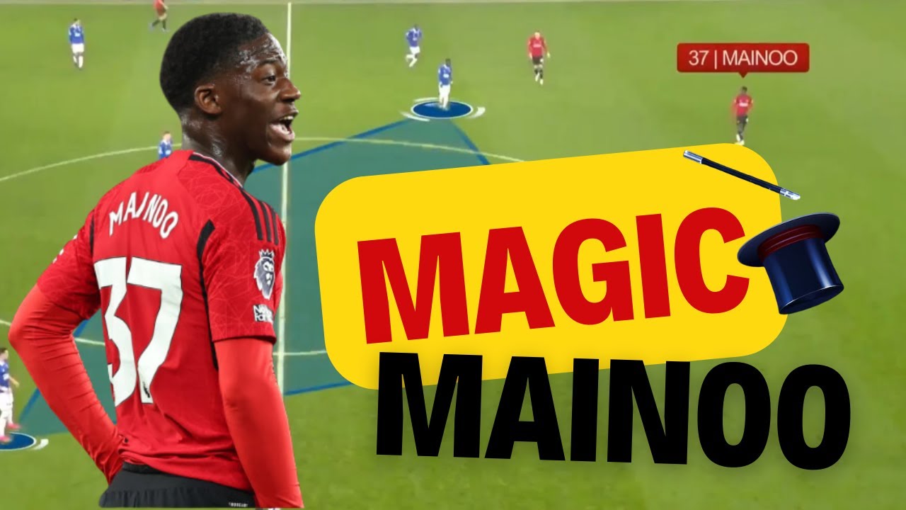 Mainoo and Game Analysis | Everton 0 - 3 #mufc | Tactical Analysis ...