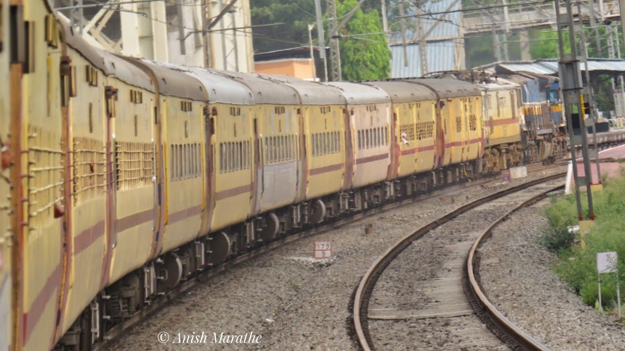 Journey onboard 22159 Mumbai CSMT - Chennai Express | Indian Railways ...