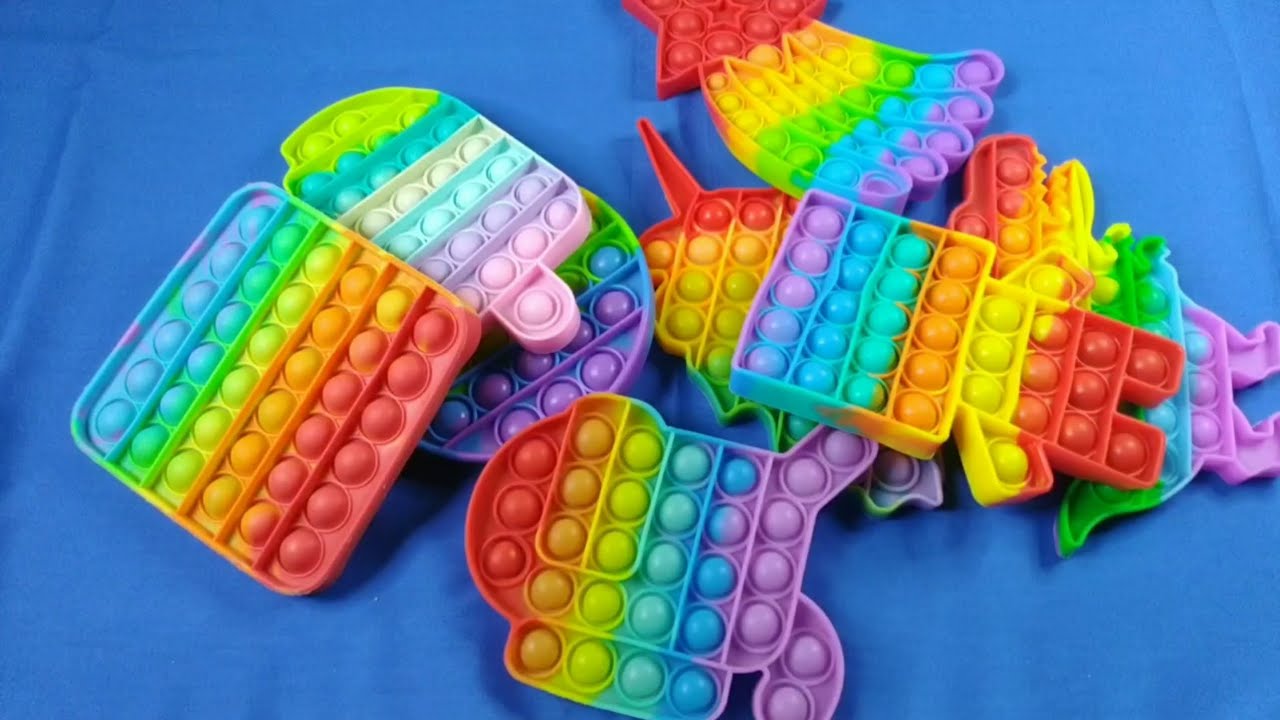 Satisfying Pop it | Fidget Pop it | Oddly Satisfying | Pop it ASMR ...