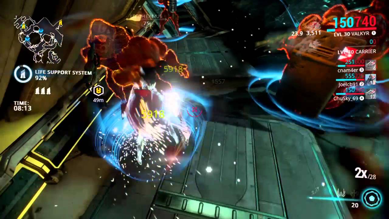 Warframe Eximus Stronghold [Nightmare for PS4] - YouTube