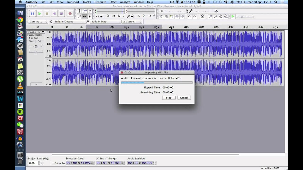 Radiophonica Tutorial #3 - Come selezionare, tagliare e spostare tracce ...