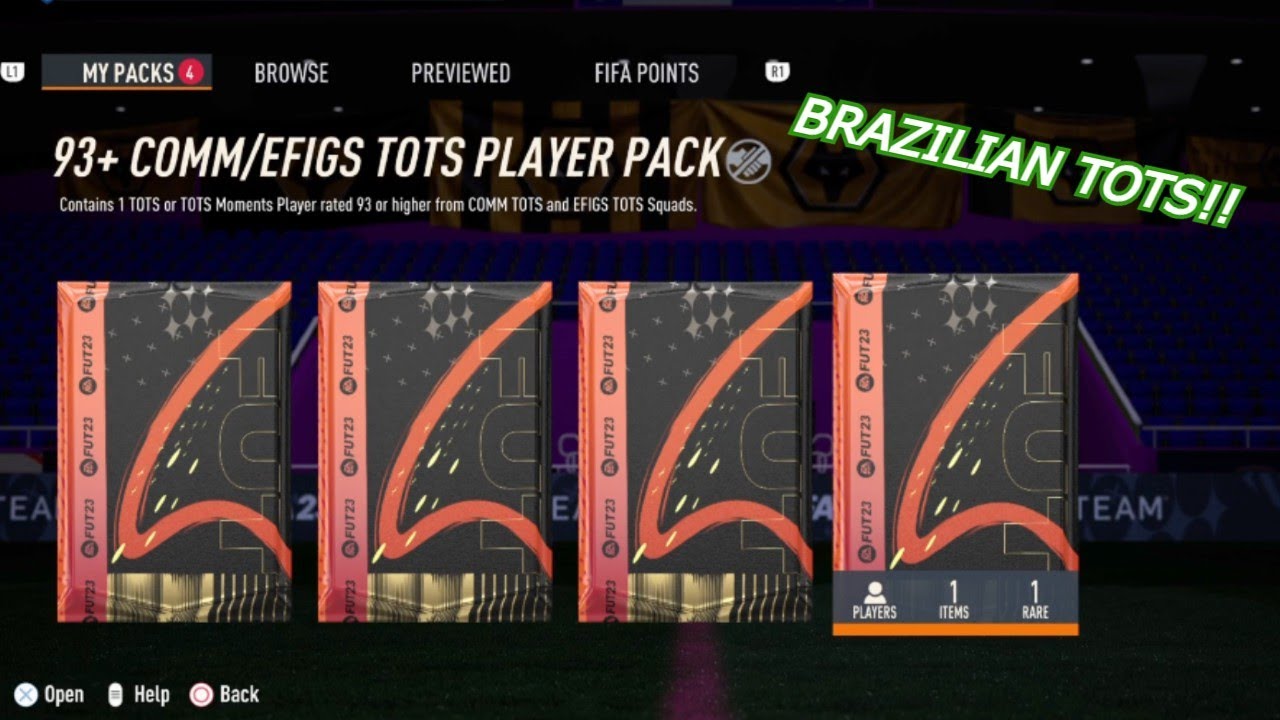 My 93+ TOTS Upgrade Pack Got Me..... - YouTube