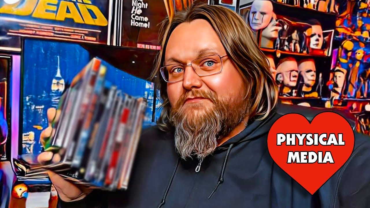 I Love Physical Media - 4Ks, Blu-rays, DVDs, and Neon Vinyl! - YouTube