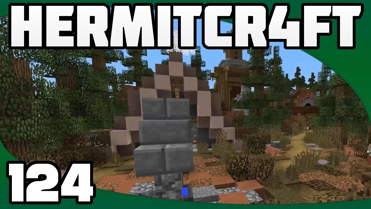 Hermitcraft 4 - Ep. 124: Touring Scar's Base - YouTube