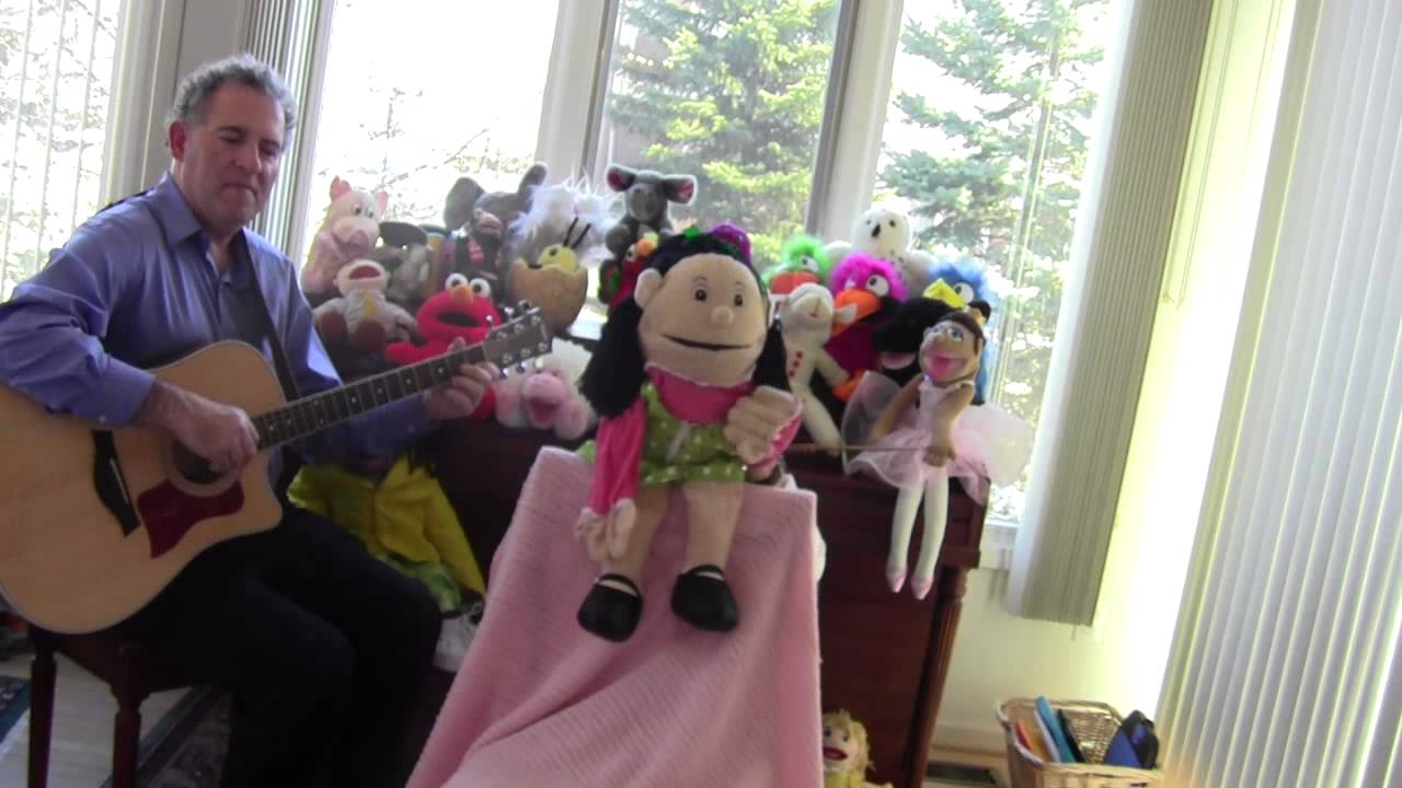 Balancing Earth Molly the puppet - YouTube