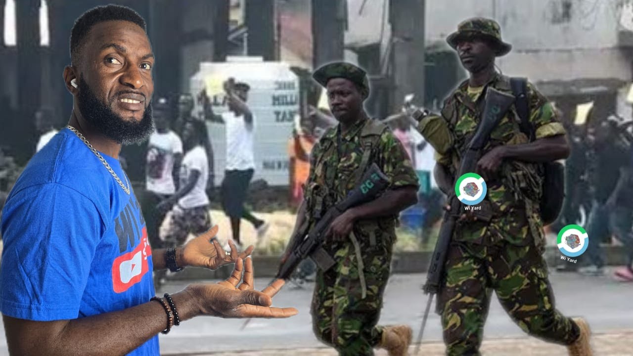 YU REALLY FEEL SAY DI SOJA EN POLICE DEM GO PROTECT DI PIPUL EN ...