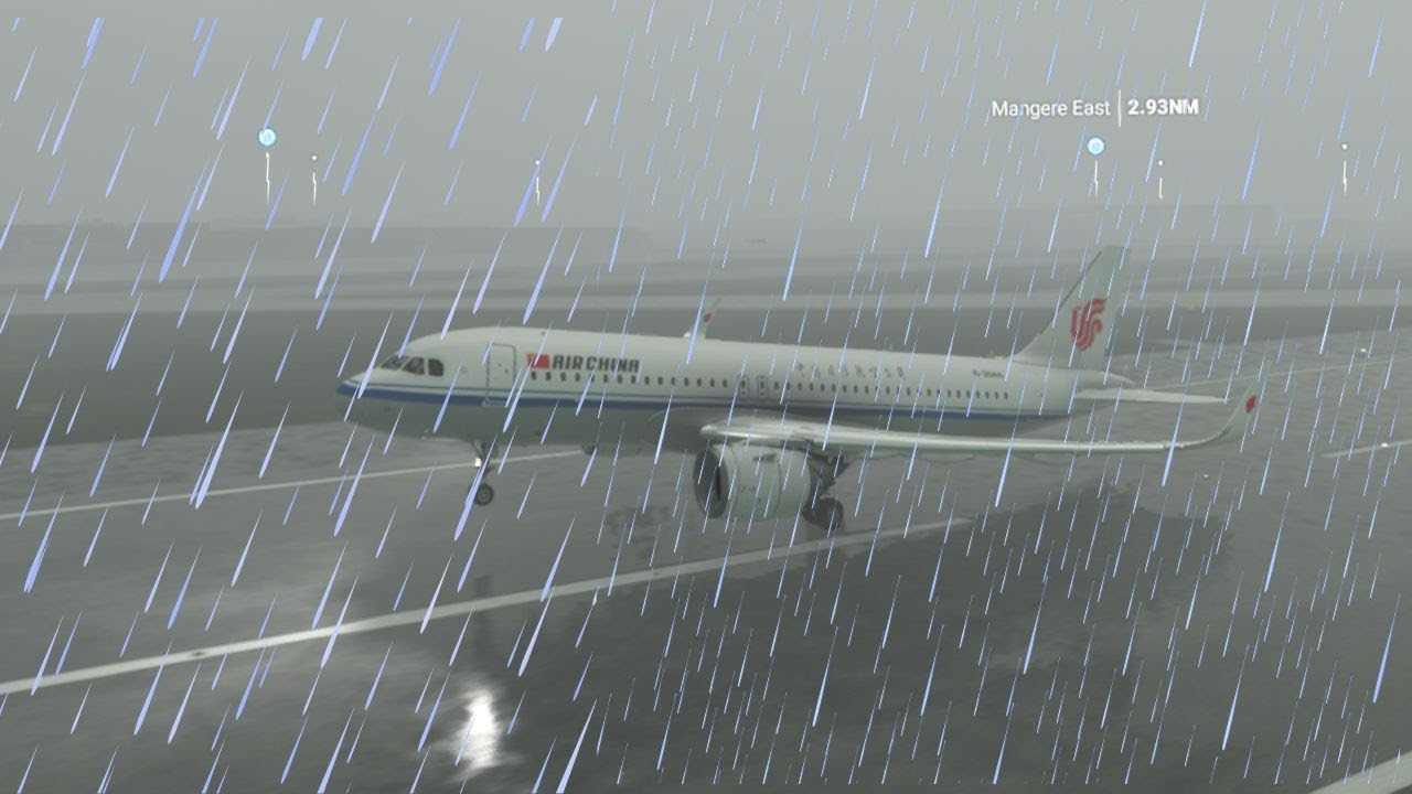 Rain or Shine, We Out Here ️ Air China Takes Off in MSFS 2020 at ...