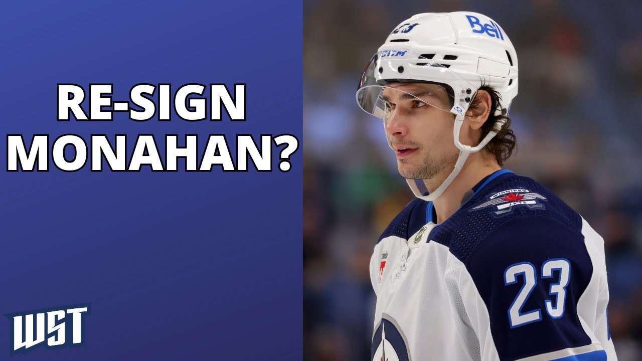 Should the Winnipeg Jets re-sign Sean Monahan? - YouTube