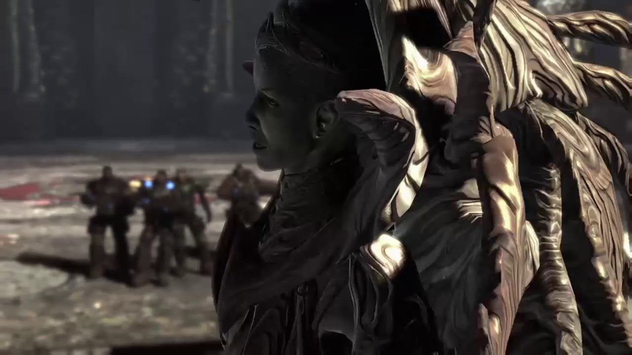 Gears Of War 2: Queen Myrrah - YouTube