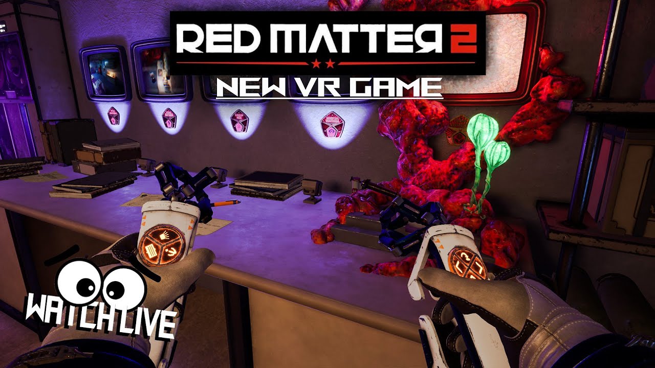 Playing NEW VR Game 🙏 Red Matter 2 (VOD) - YouTube