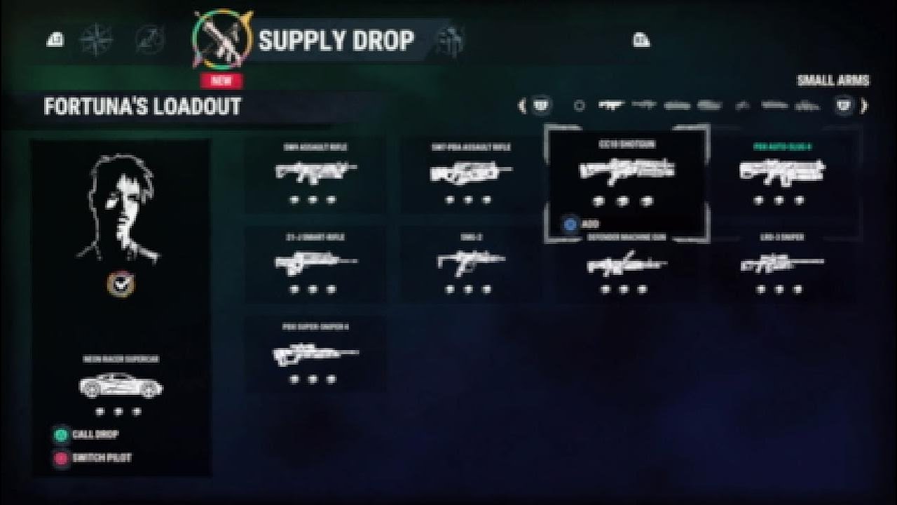 Just Cause 4 (PS4): Full List of Small Arms n' Heavy Weapons Blueprints ...