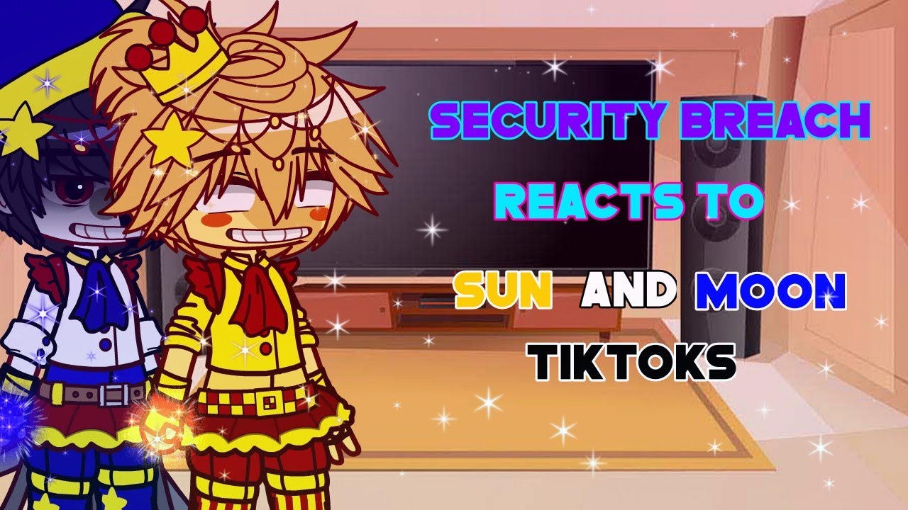 Security breach reacts to sun and moon TikToks (Security breach) - YouTube