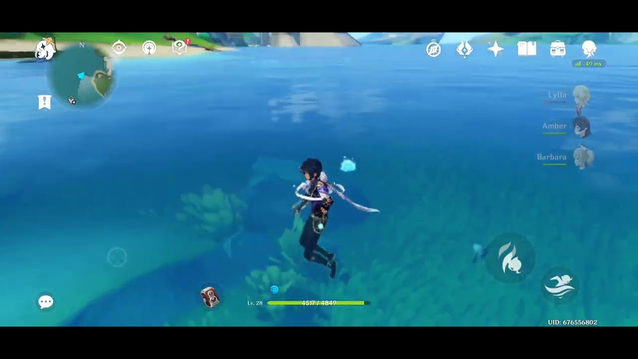 Just Hanging Out With Neuvillette's Otter Children - YouTube