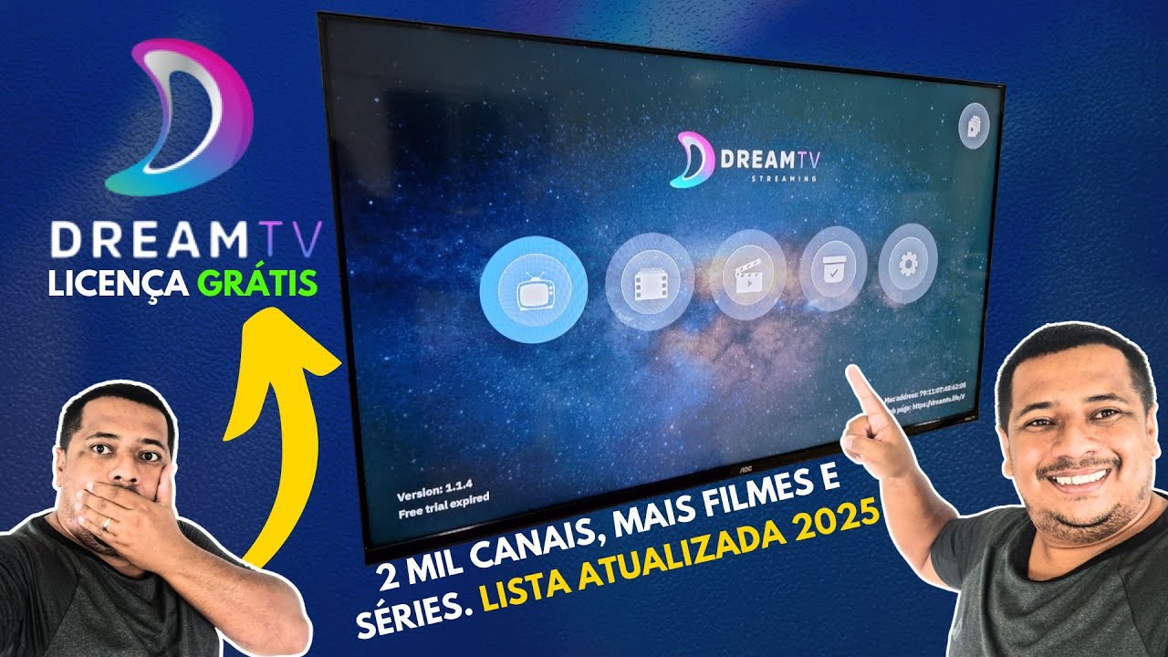 "Dream TV Streaming: Instalação Rápida + Lista Atualizada 2025! 🔥📺 ...