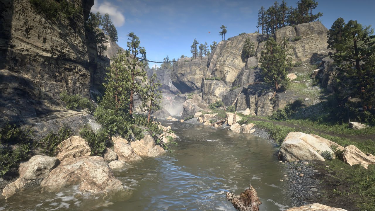 Relaxing Ambience - Dakota River Gorge - Red Dead Redemption 2 (UHD ...