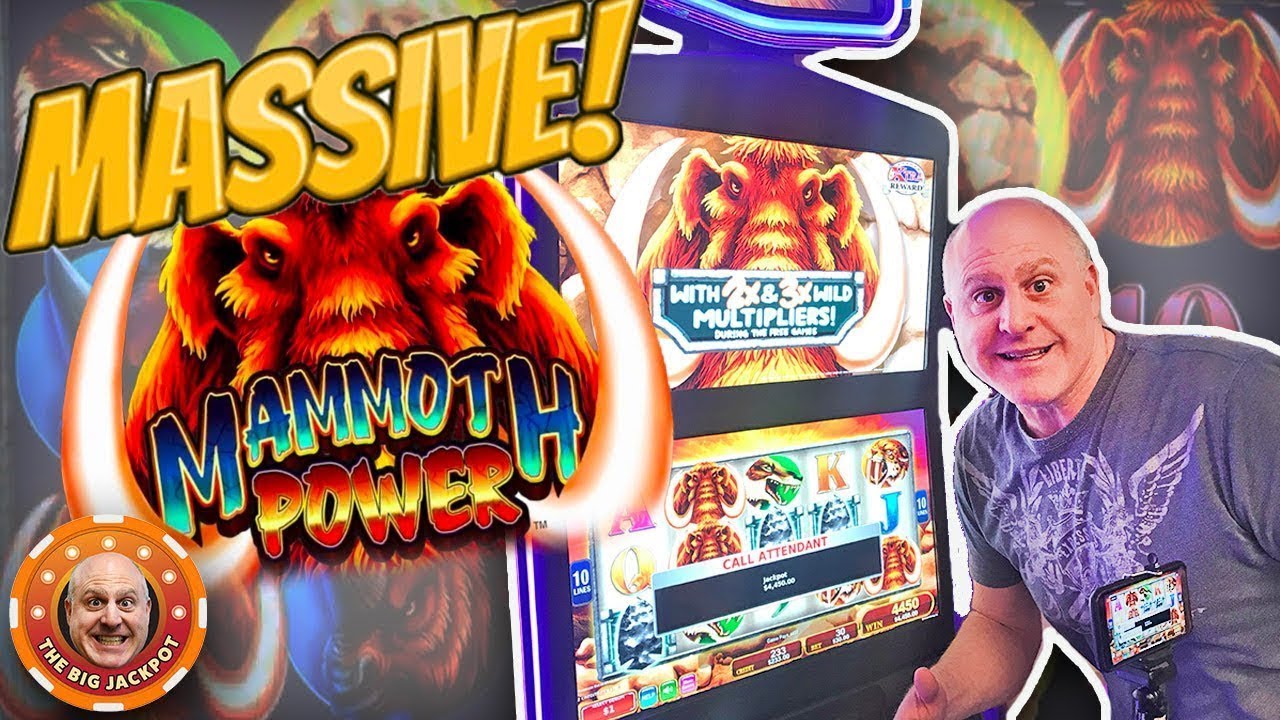 MASSIVE WIN! Mammoth Power Jackpot! ️MORE FREE GAME$ 🎰| The Big Jackpot ...