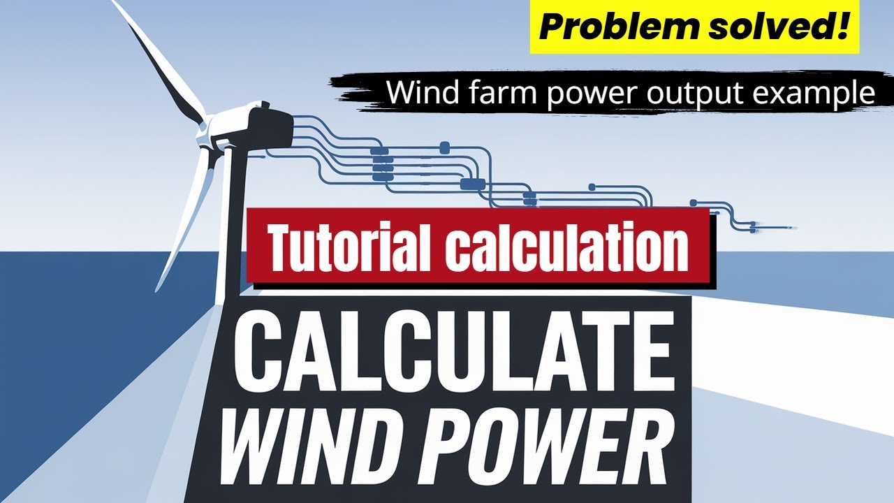 Tutorial Wind energy 2 - Calculating power generation in a wind farm ...