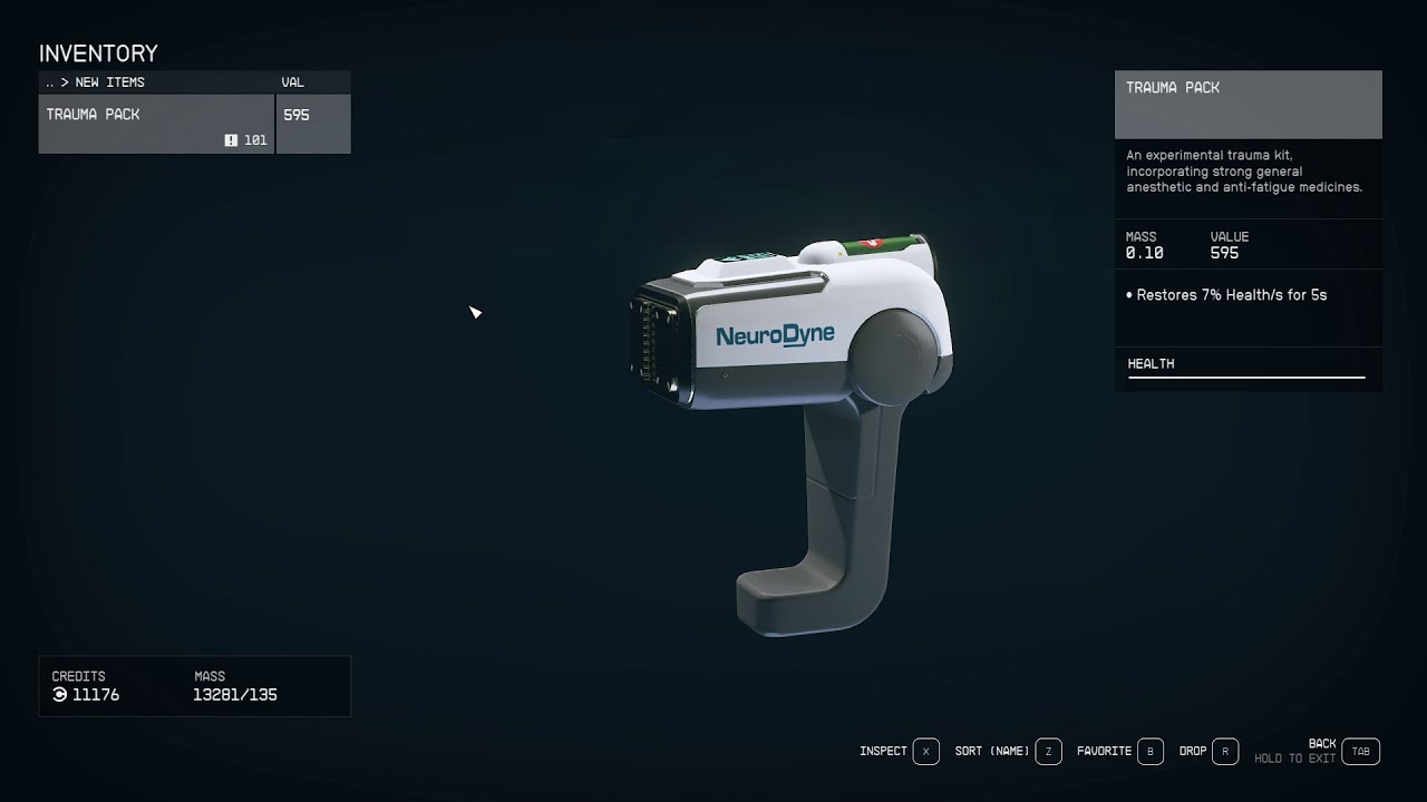 Starfield Trauma Pack Console Command Cheat Code - YouTube