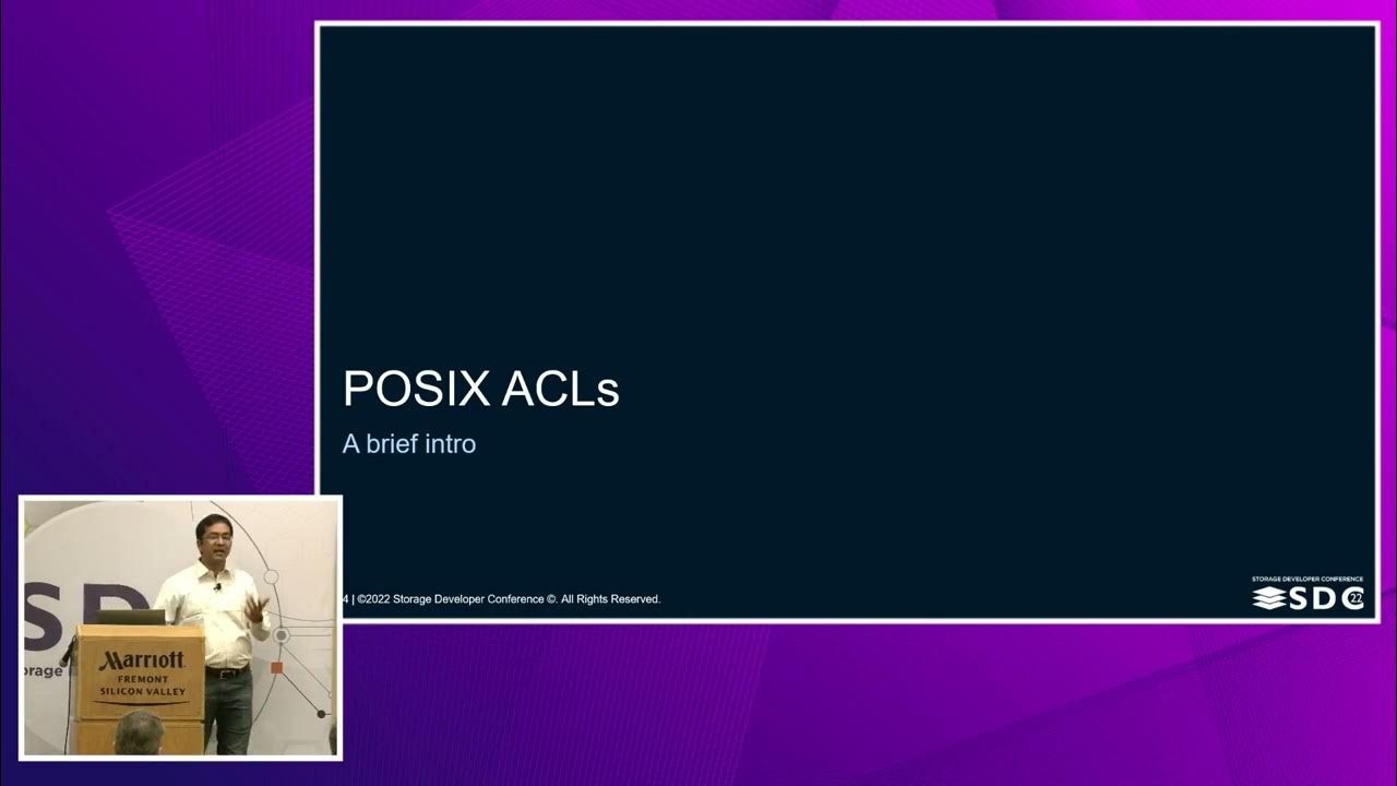 SDC2022 – Implementing HDFS ACLs in OneFS - YouTube