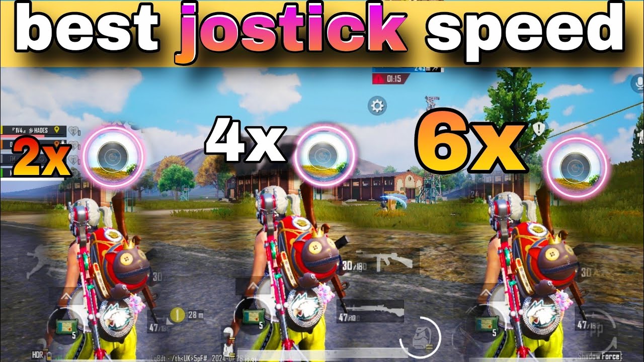 2x , 4x, 6x fast jostick speed bgmi/pubg tips and tricks - YouTube