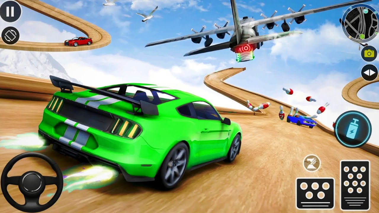 Muscle Car Stunts 2025 - Mega Ramp Stunts Car Racing - Android GamePlay ...