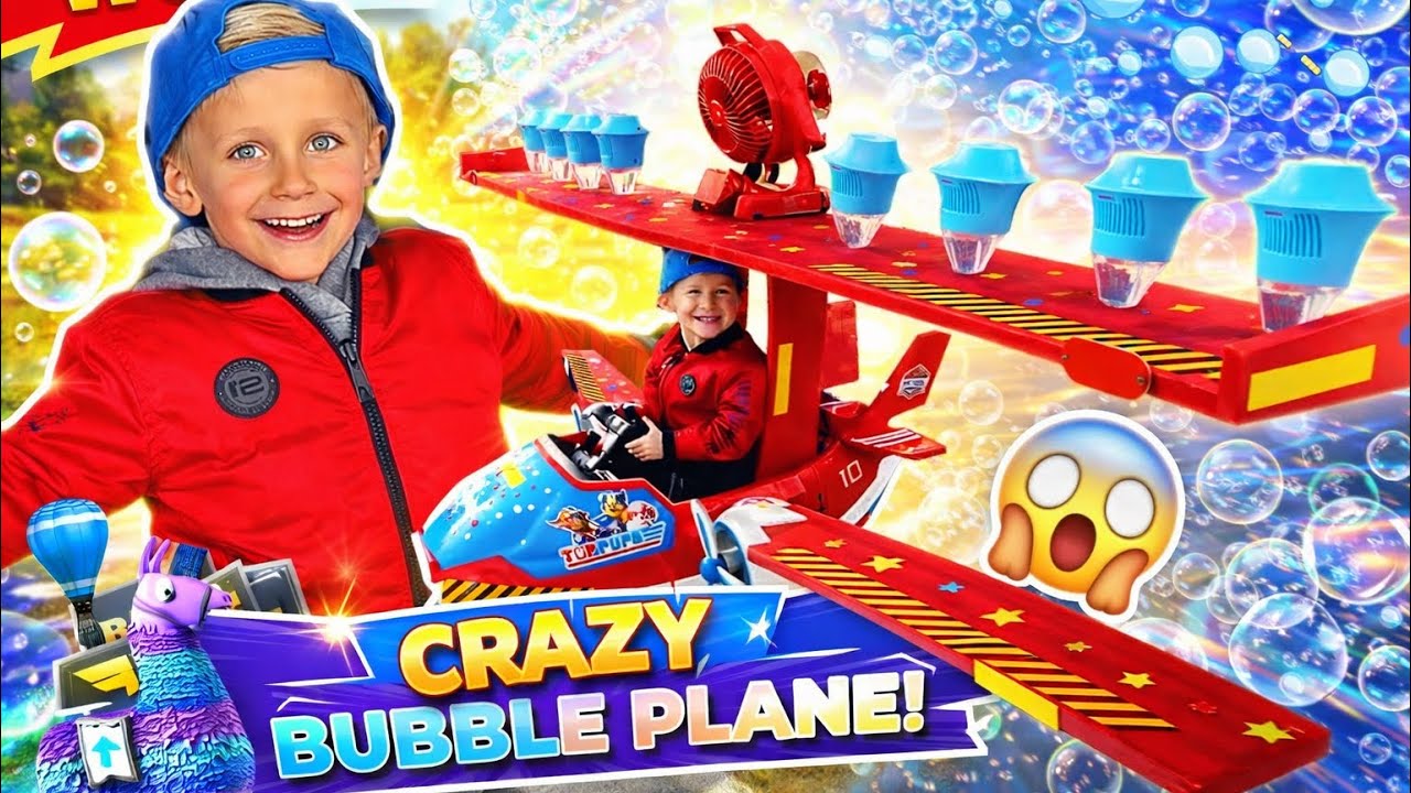 Kids Bubbles Airplane ️ - YouTube