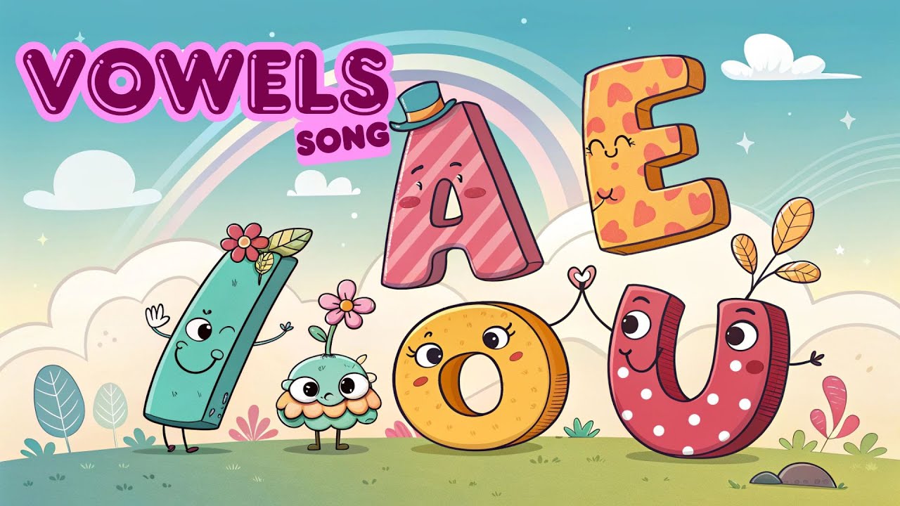 Vowels Song | A – E – I – O – U | Phonics | Vowels Poem - YouTube